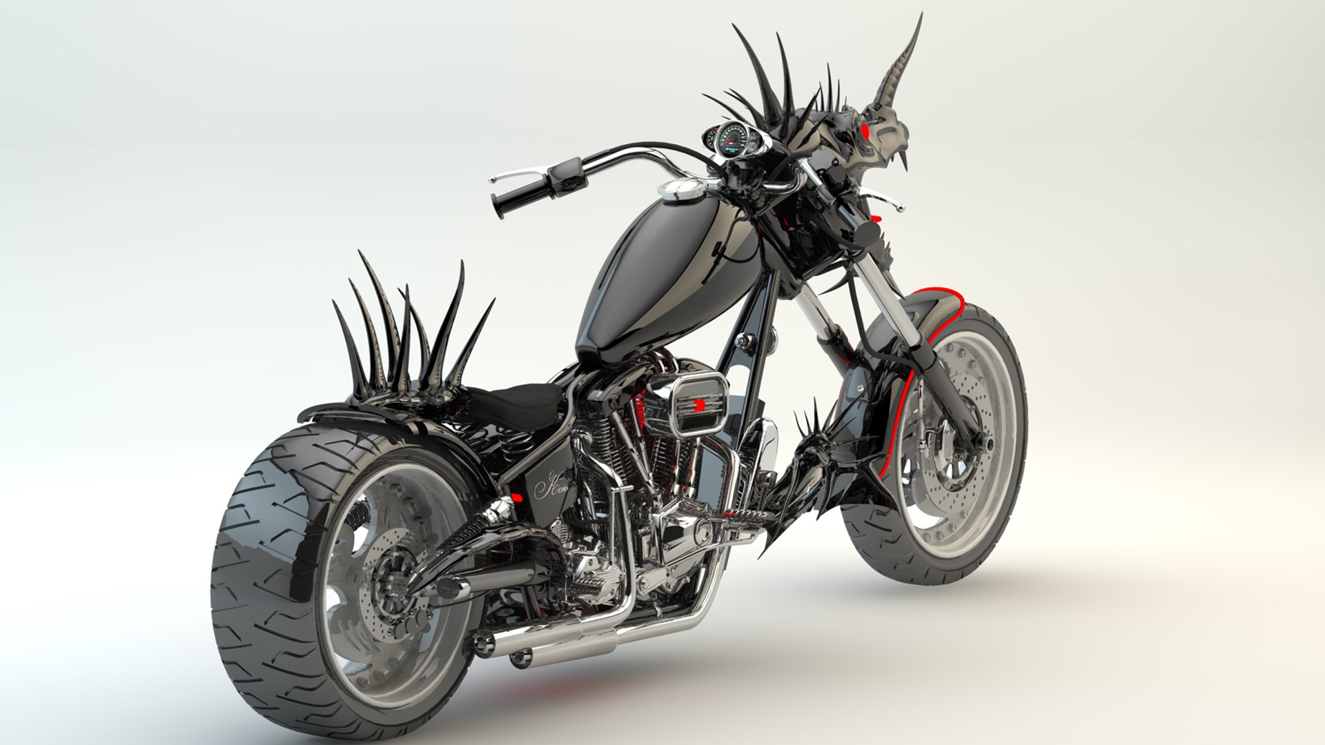 C4d Bike Dragon