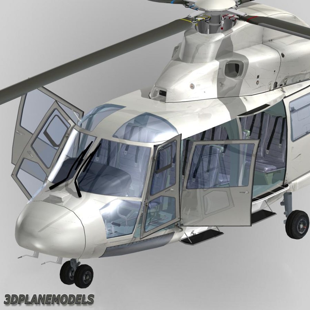 3d Max Eurocopter Dauphin Ii Generic