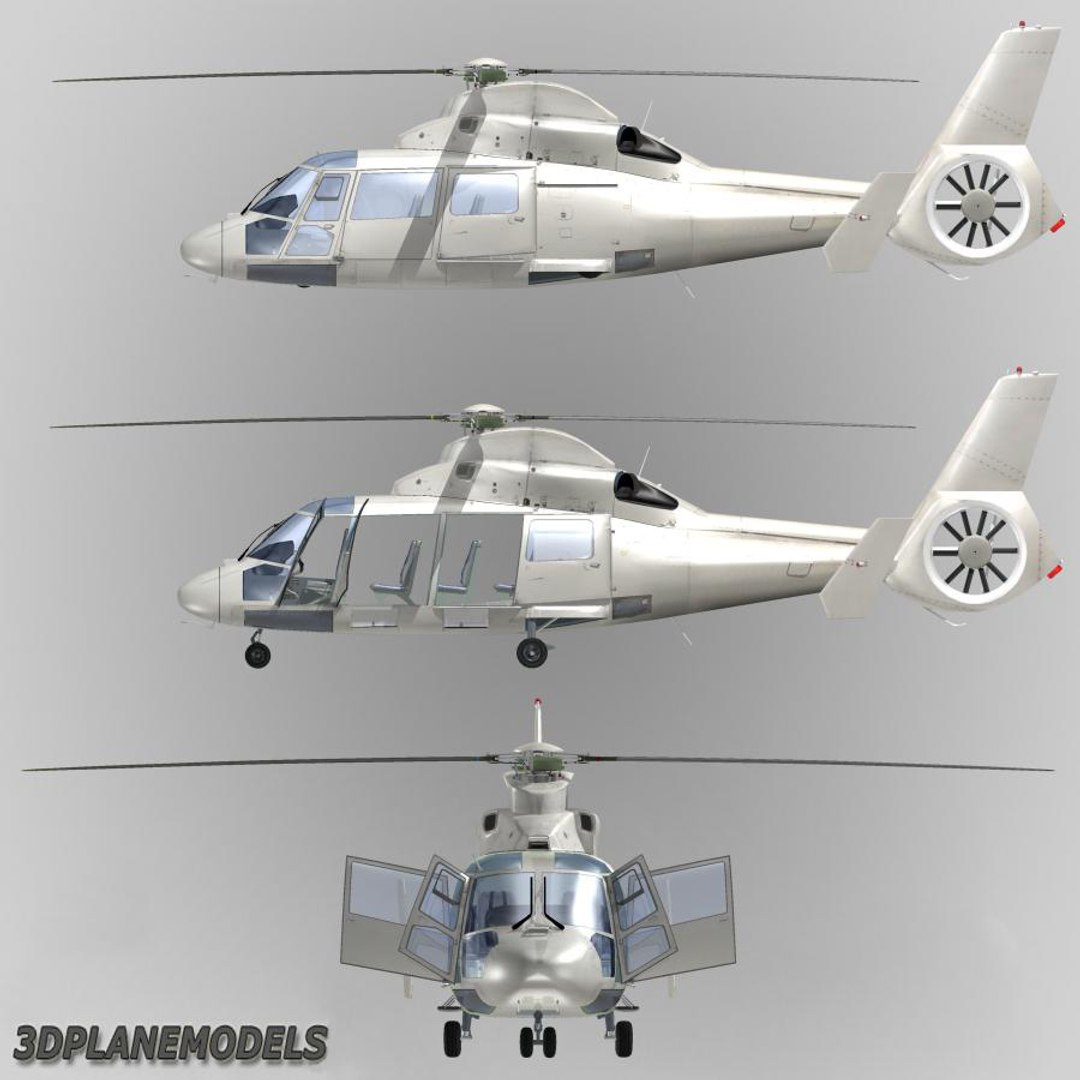 3d Max Eurocopter Dauphin Ii Generic