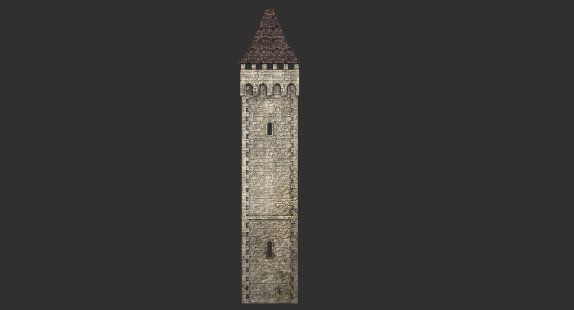 Blender Tower Medieval 3D Model - TurboSquid 1336093