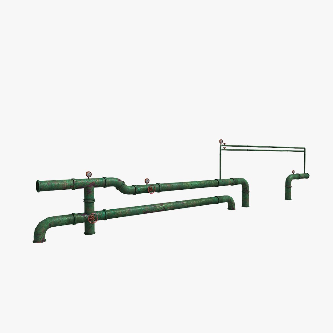 Props: Water Pipes Systems Model - TurboSquid 1155208