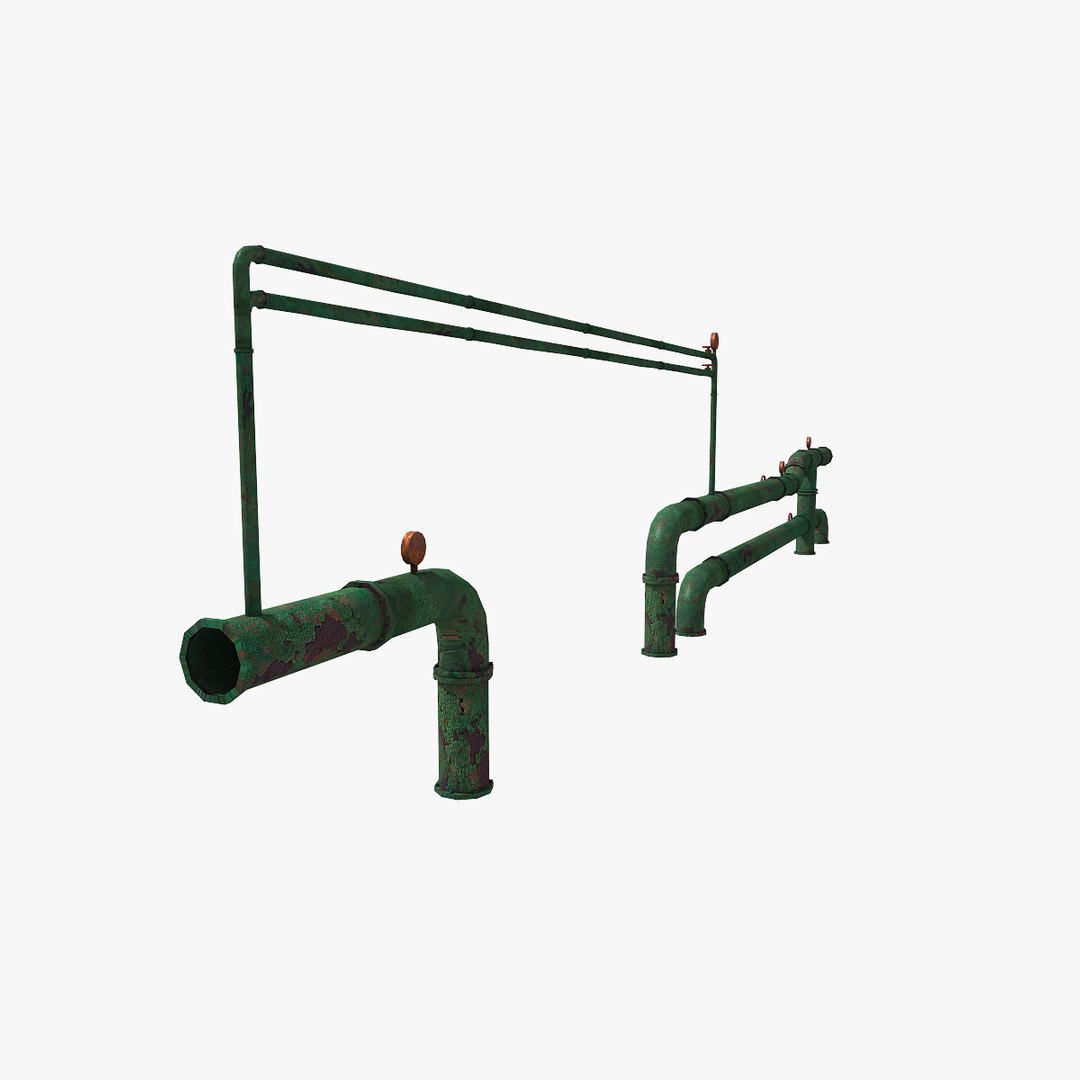 Props: Water Pipes Systems Model - TurboSquid 1155208