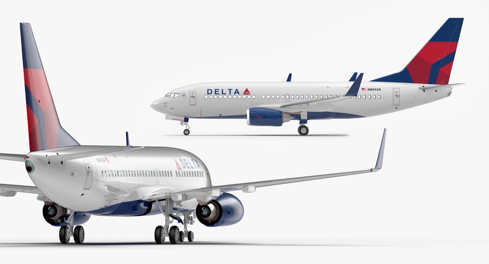 3D model boeing 737-700 delta air lines - TurboSquid 1156473