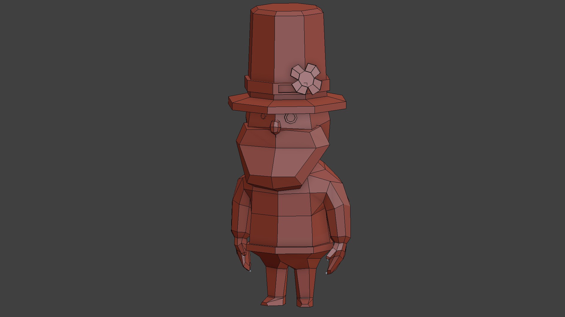 3d dwarf character model