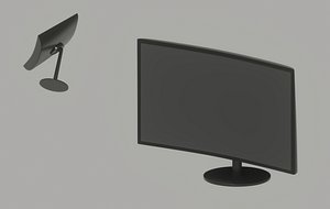 Computer Monitor Curved 3D Models for Download | TurboSquid