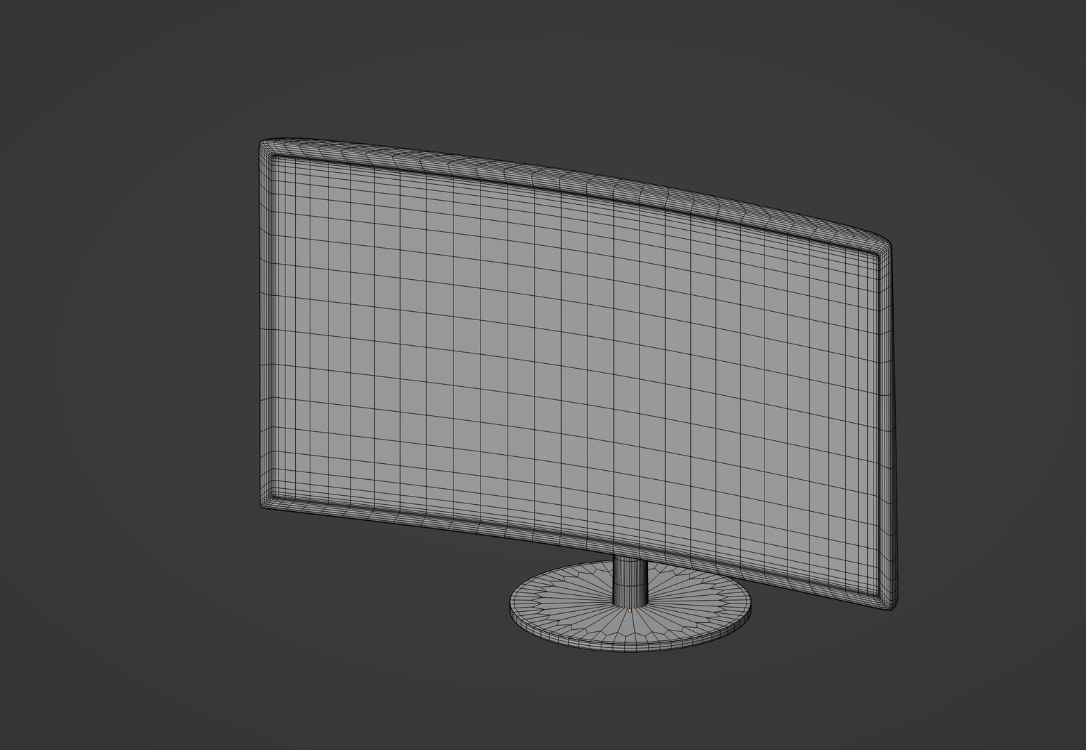 3D Model Curved Monitor - TurboSquid 2196688