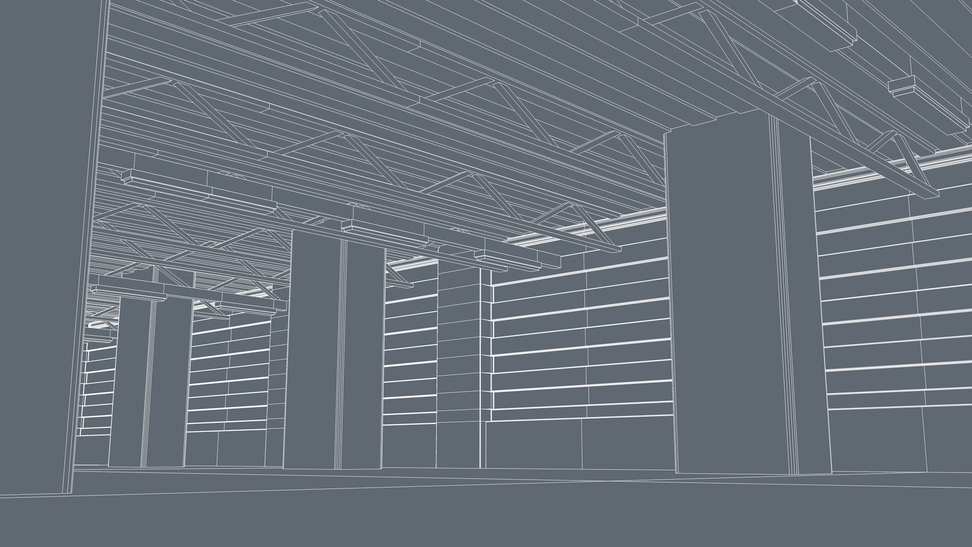 Warehouse Factory Model - TurboSquid 1704466