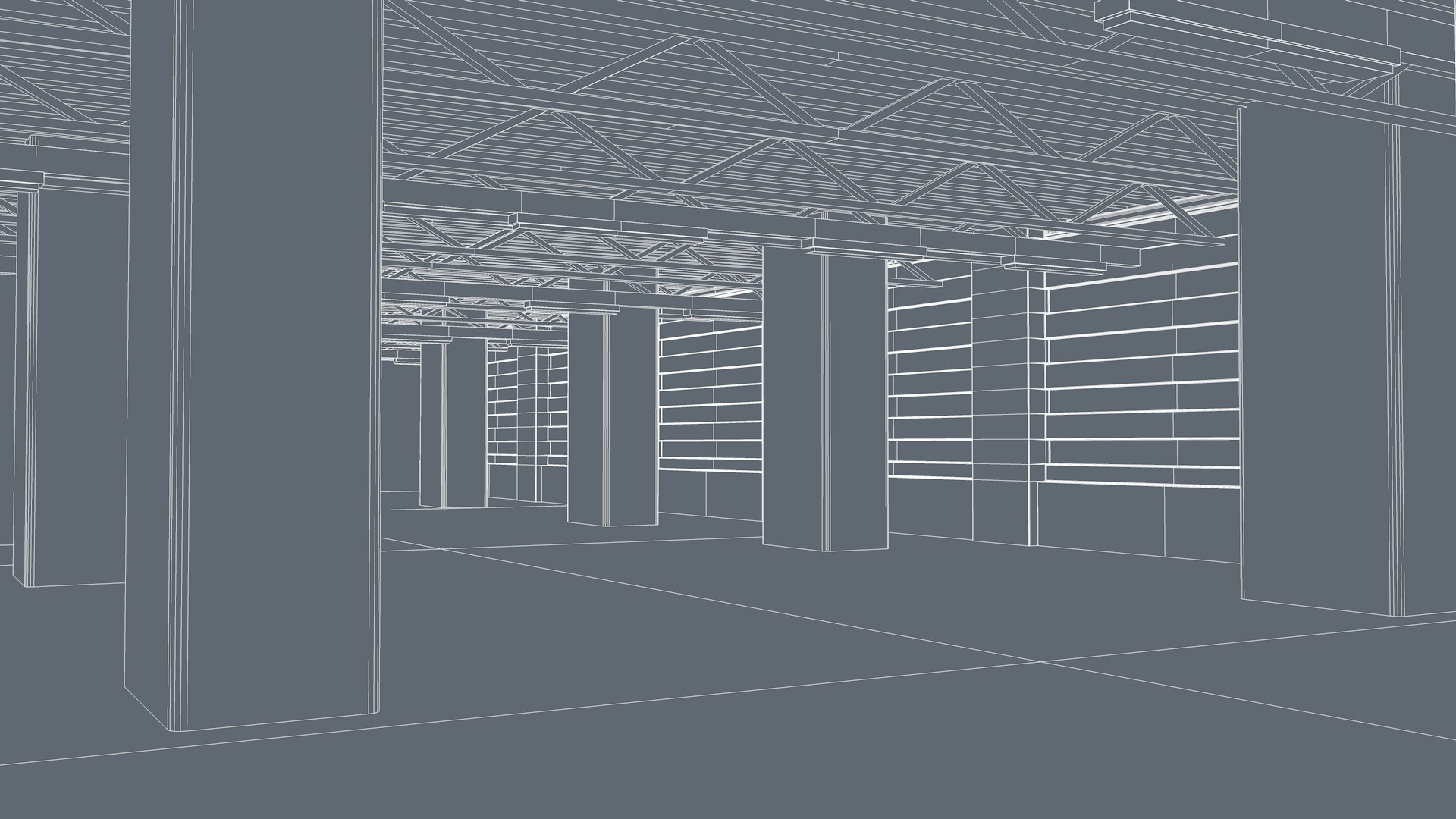 Warehouse Factory Model - TurboSquid 1704466