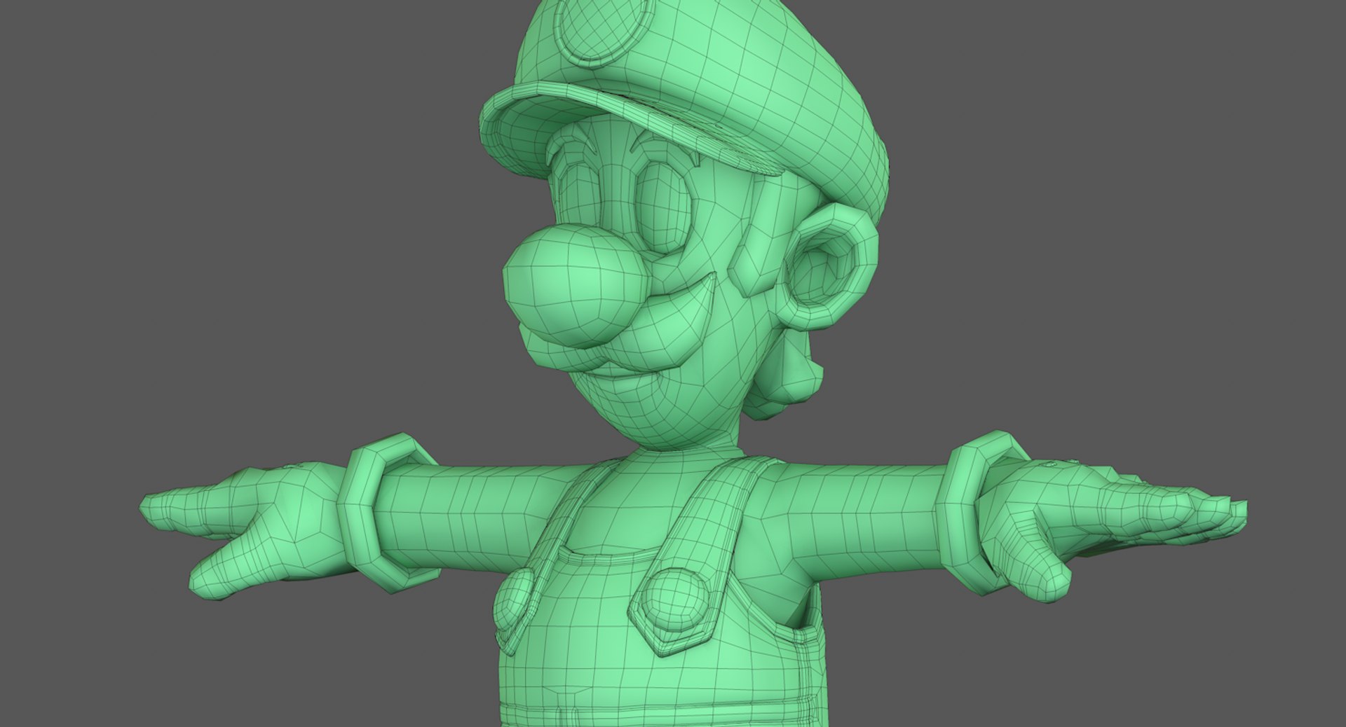 Luigi Super Mario Character 3D Model - TurboSquid 1404239