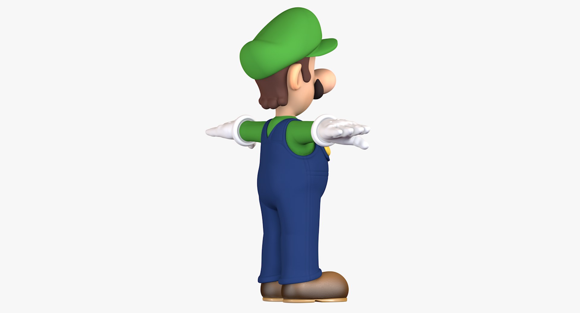 Luigi Super Mario Character 3D Model - TurboSquid 1404239
