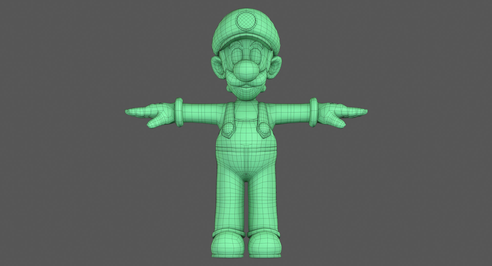 Luigi Super Mario Character 3D Model - TurboSquid 1404239