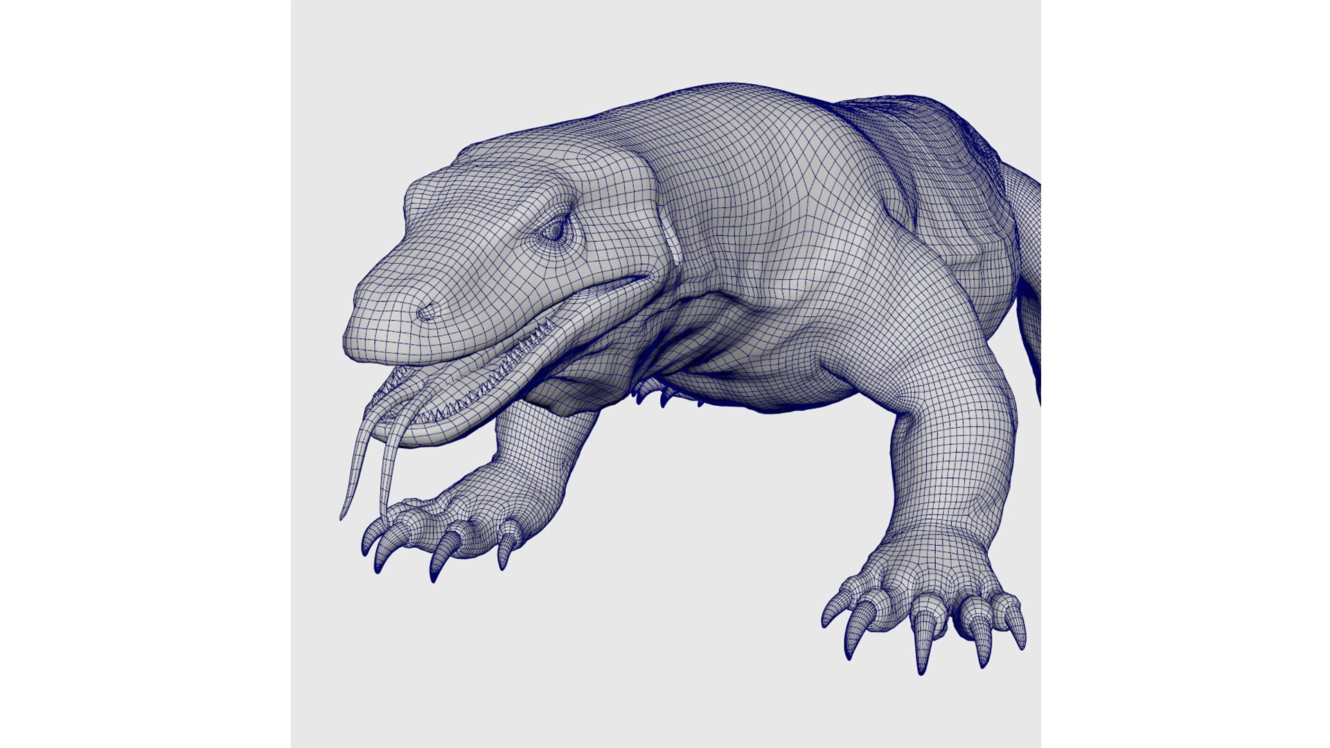 3D Komodo Dragon Model - TurboSquid 1616255