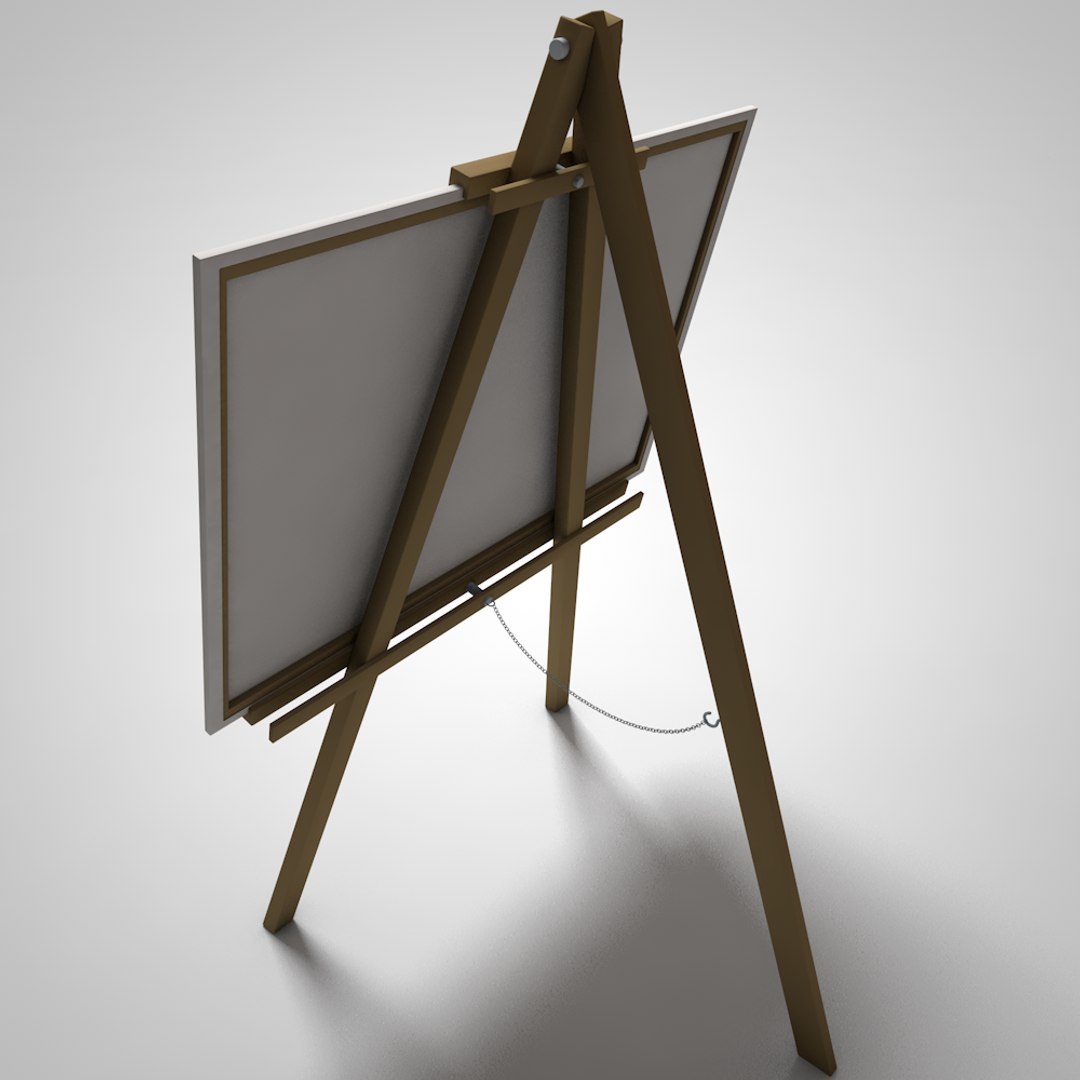 Art Easel 3D - TurboSquid 1364988