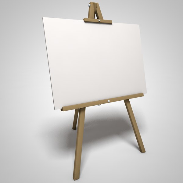 Easel 3D Models for Download | TurboSquid