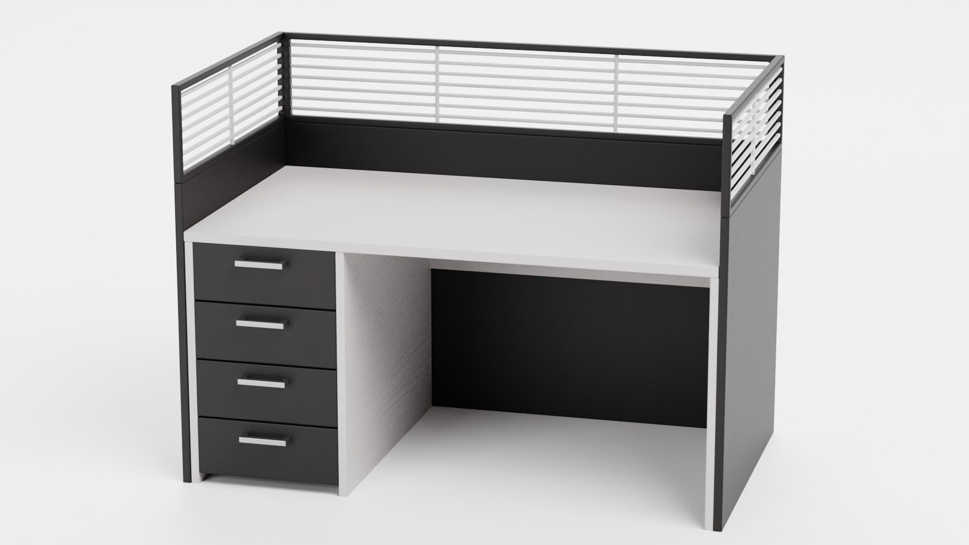 3D Cubicle 2 - TurboSquid 1901329