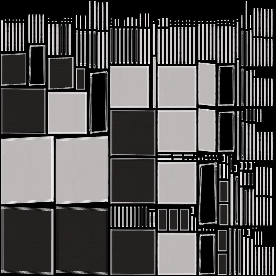 3D Cubicle 2 - TurboSquid 1901329