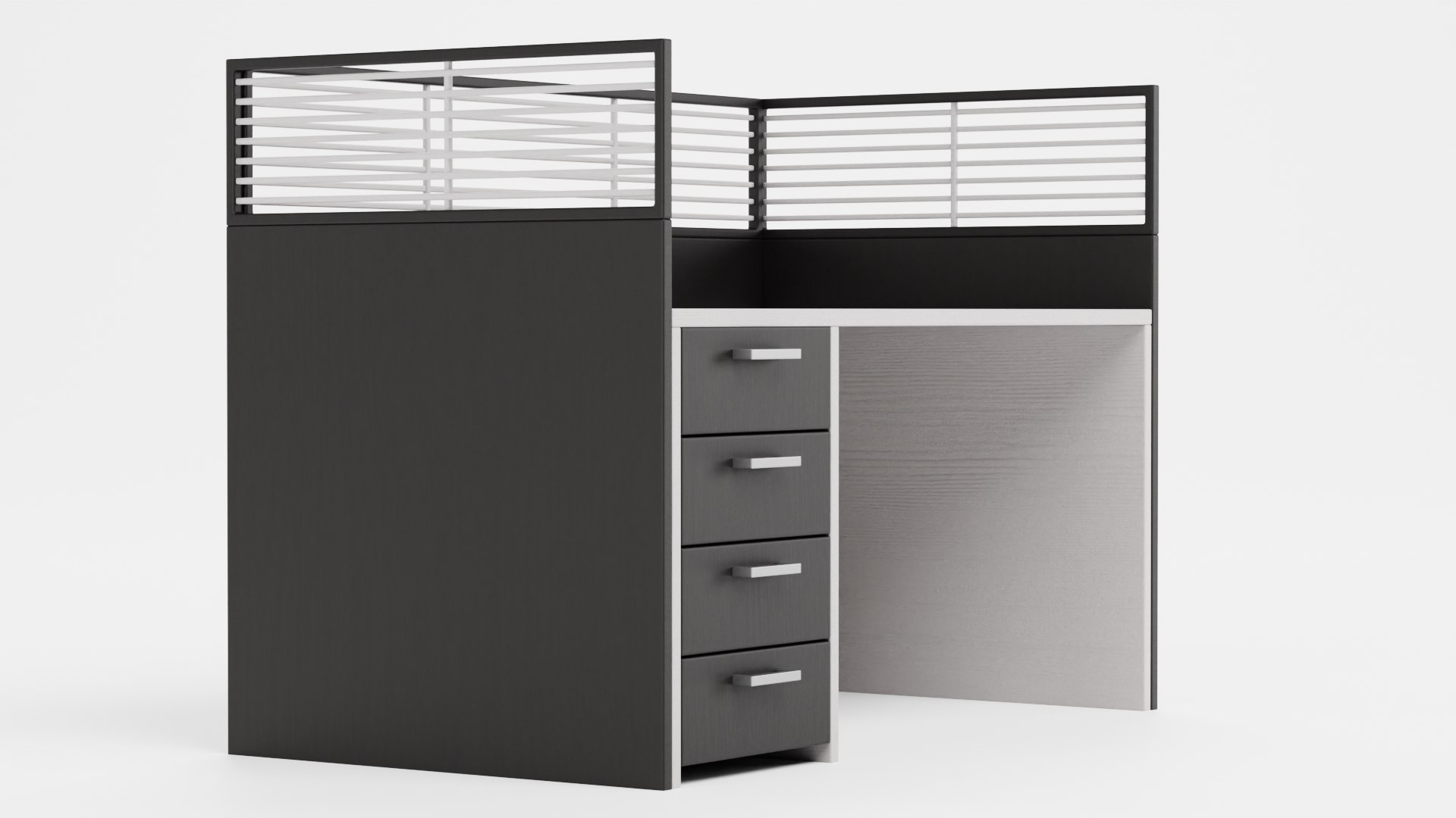 3D Cubicle 2 - TurboSquid 1901329