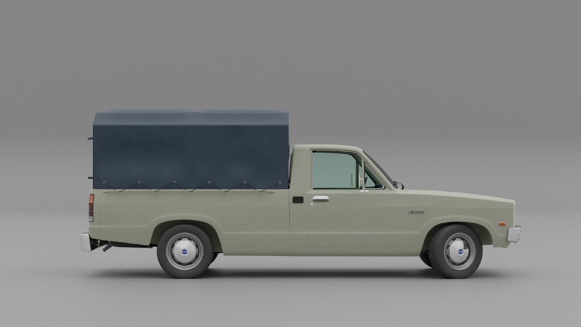 Mazda B2000 Sundowner 3D - TurboSquid 2343856