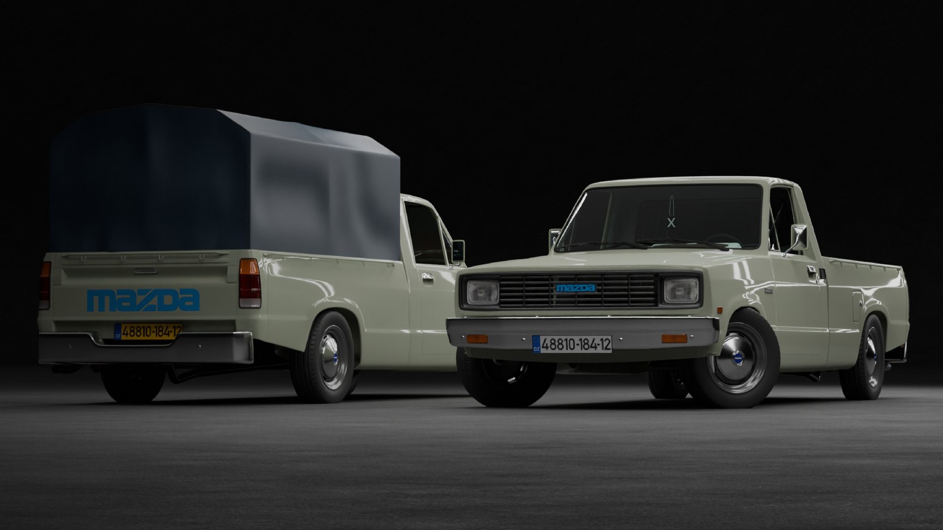 Mazda B2000 Sundowner 3D - TurboSquid 2343856