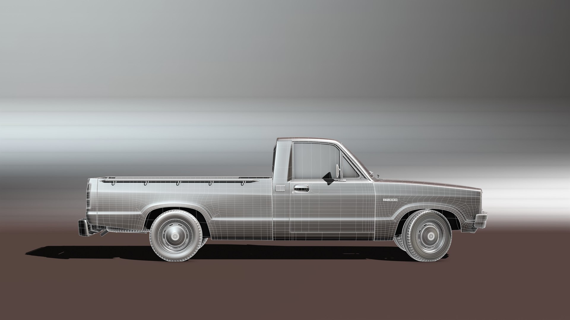 Mazda B2000 Sundowner 3D - TurboSquid 2343856