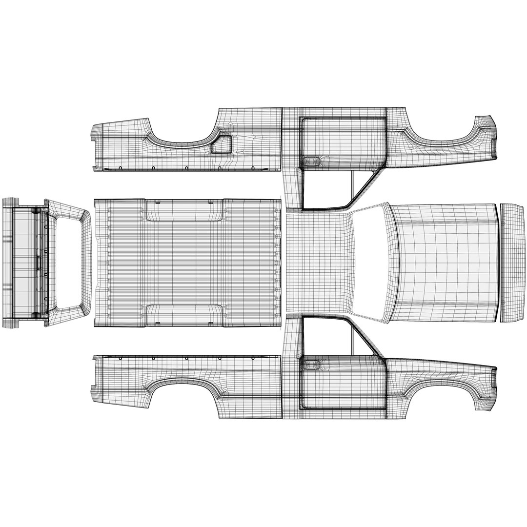 Mazda B2000 Sundowner 3D - TurboSquid 2343856