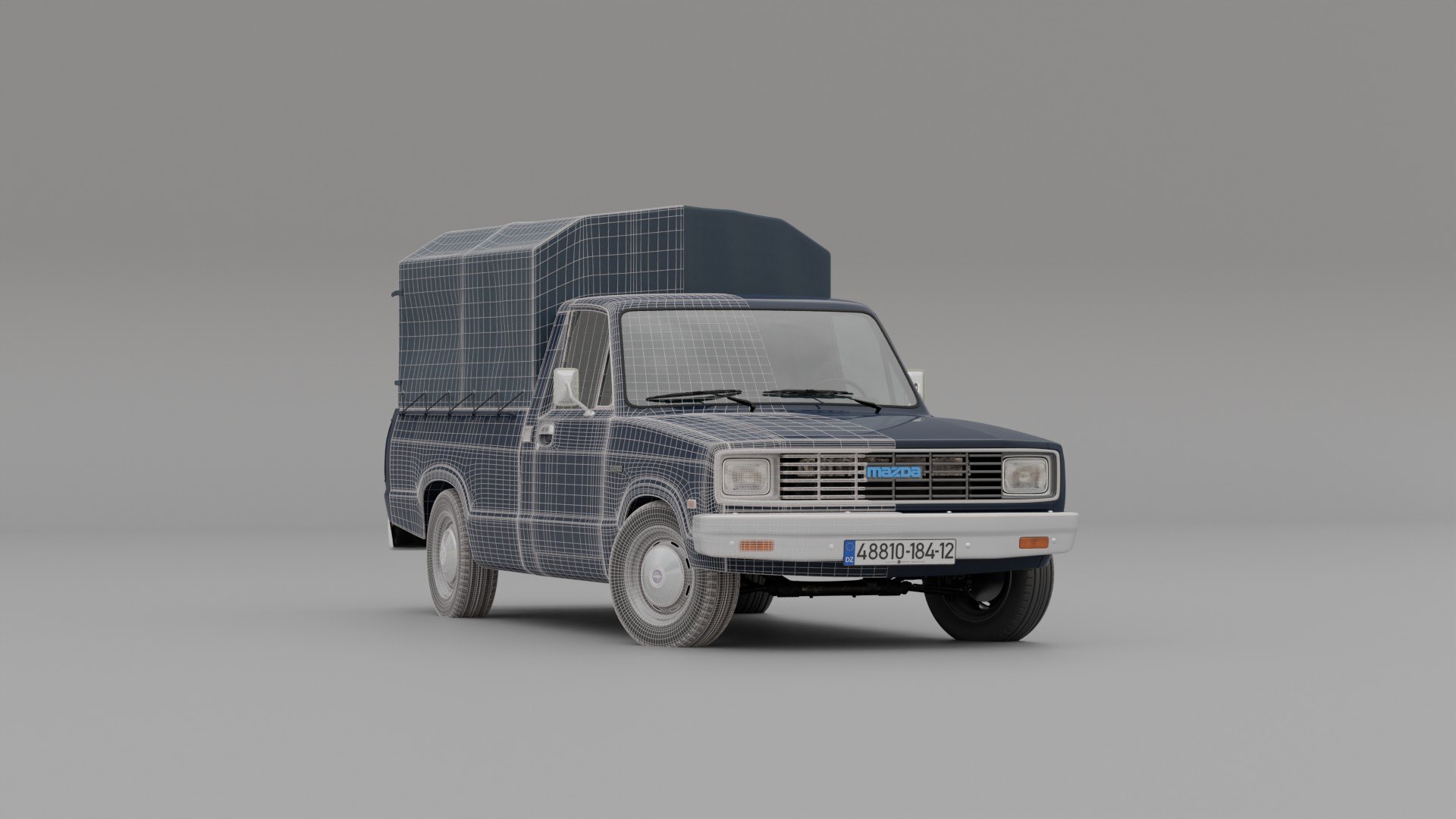 Mazda B2000 Sundowner 3D - TurboSquid 2343856