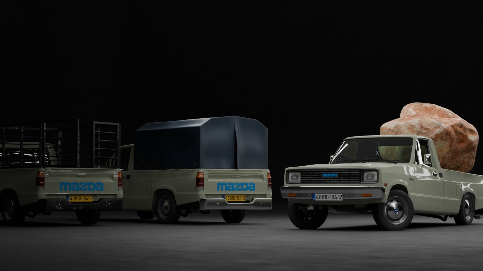 Mazda B2000 Sundowner 3D - TurboSquid 2343856