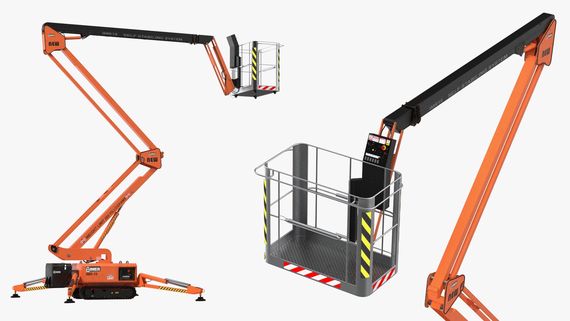 Tracked Boom Lift Rigged For Maya 3D Model - TurboSquid 2325765
