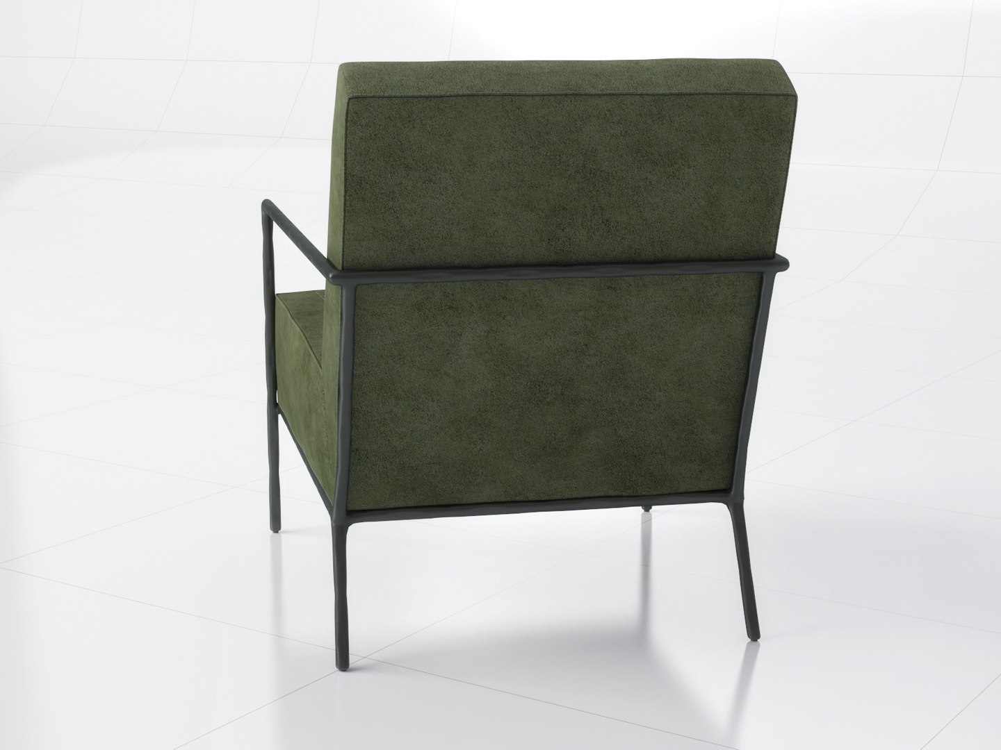 Pratt Leather Metal Frame 3D Model - TurboSquid 1512794