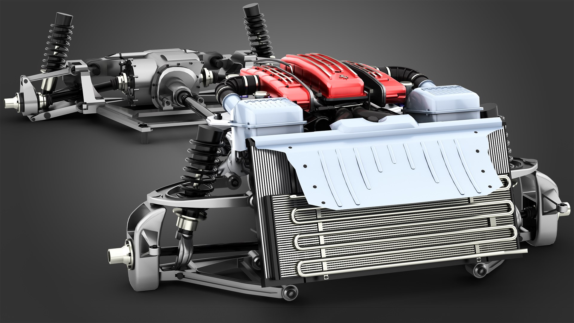 3D Chassis Ff Awd Tipo - TurboSquid 1254185