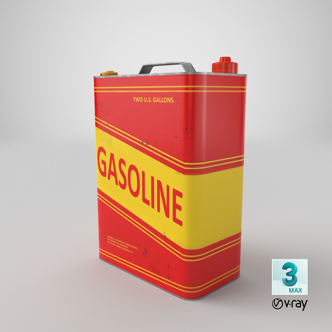 3D model Gasoline Fuel Can - TurboSquid 1809964