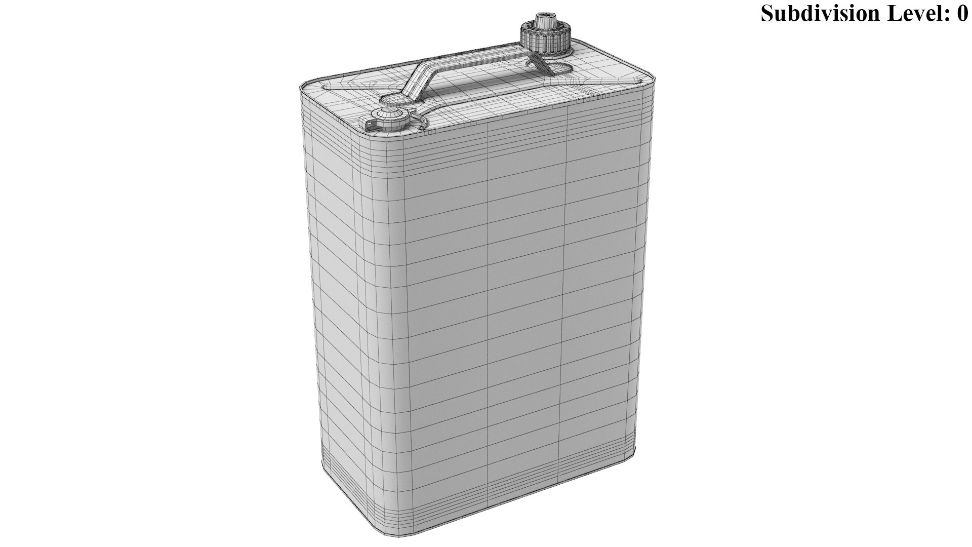 3D Model Gasoline Fuel Can - TurboSquid 1809964