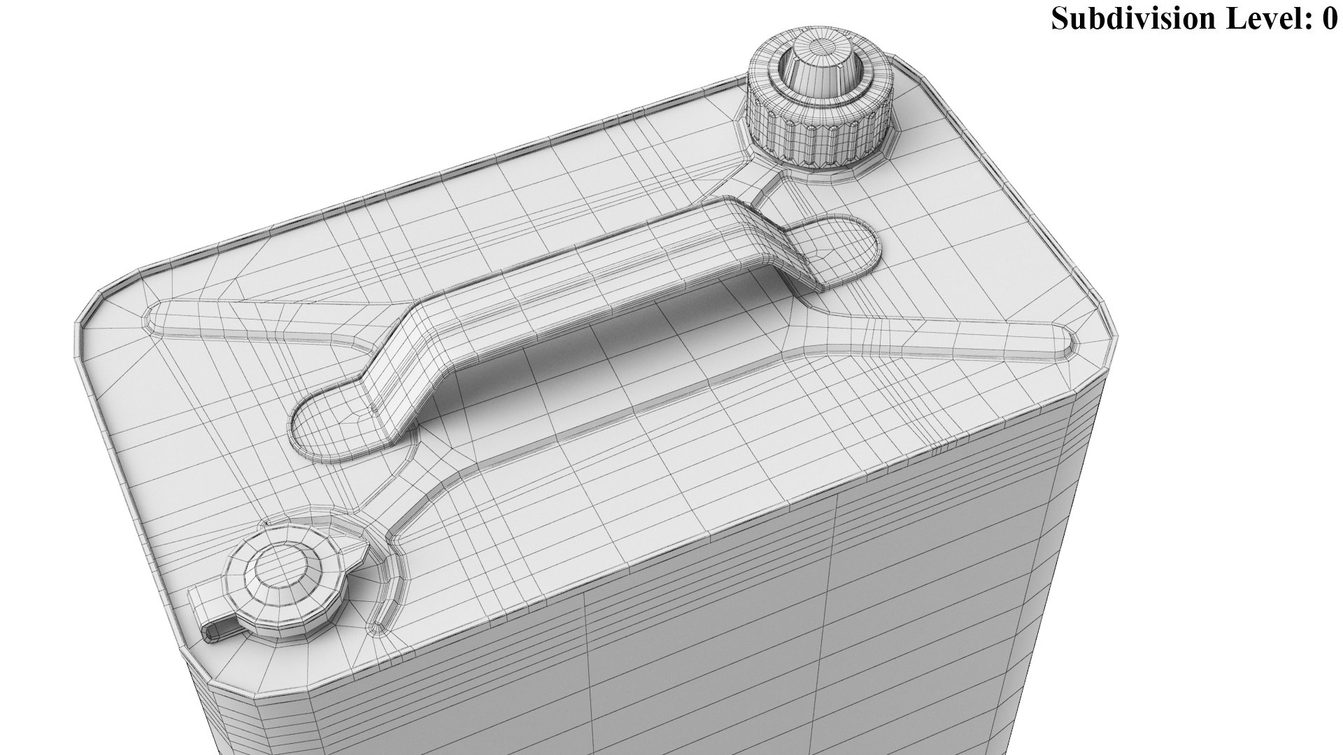3D Model Gasoline Fuel Can - TurboSquid 1809964