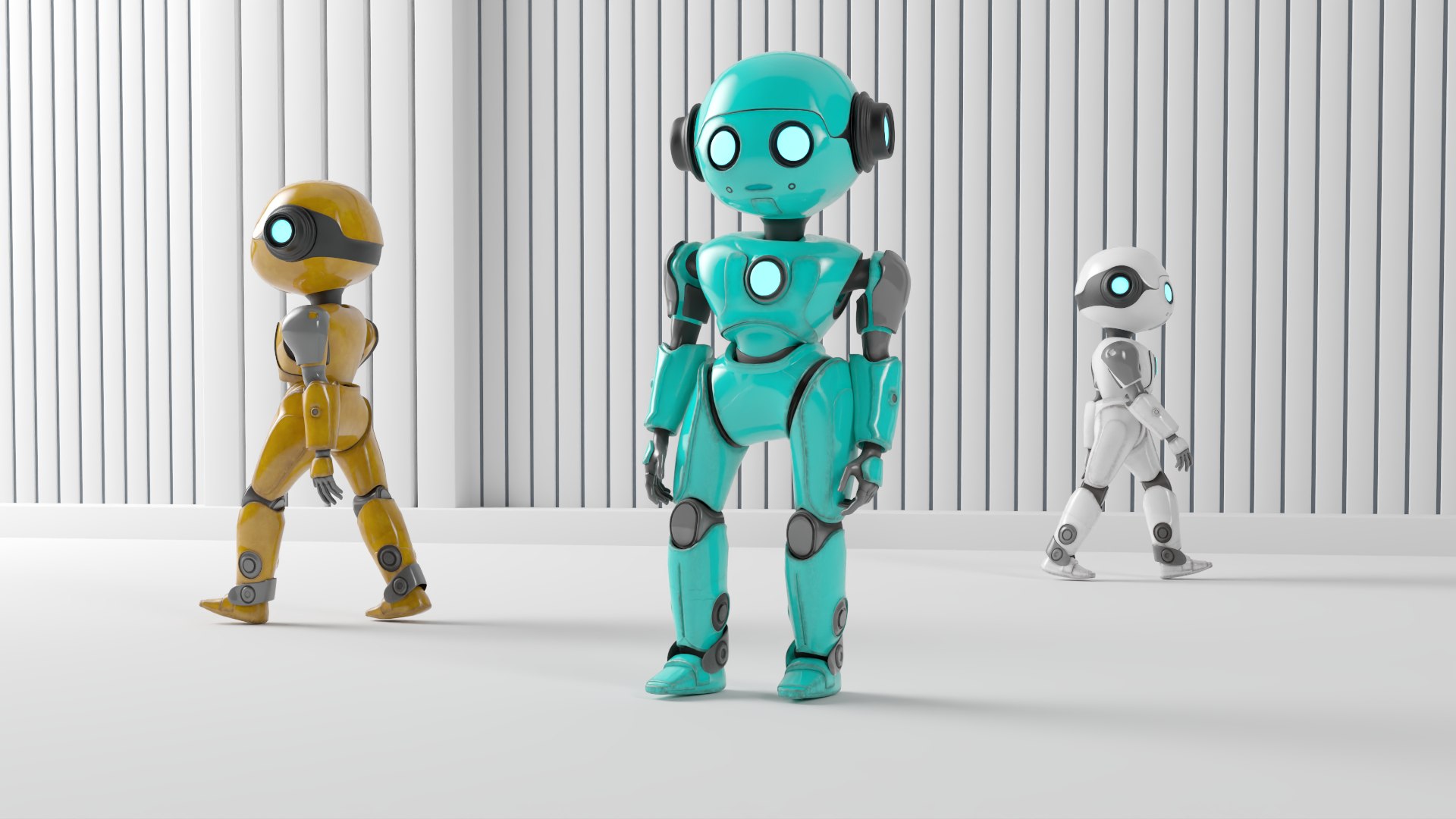 HUMANOID ROBOT 3D Model - TurboSquid 2354932