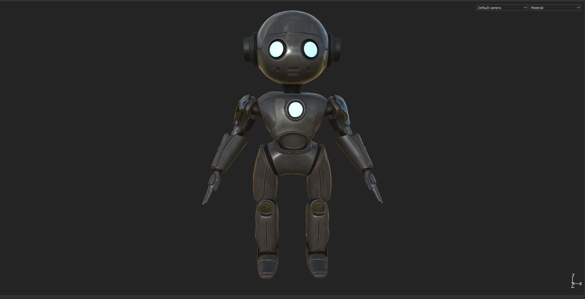 HUMANOID ROBOT 3D Model - TurboSquid 2354932
