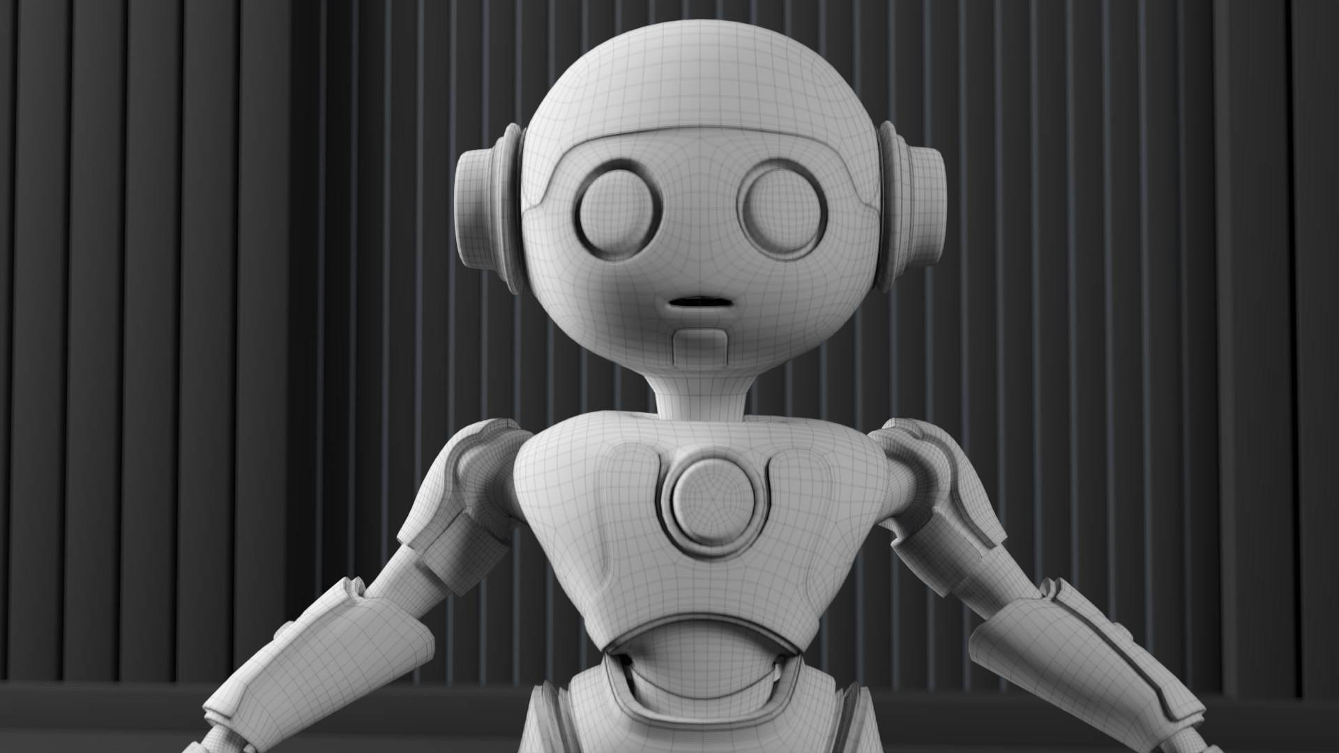 HUMANOID ROBOT 3D Model - TurboSquid 2354932