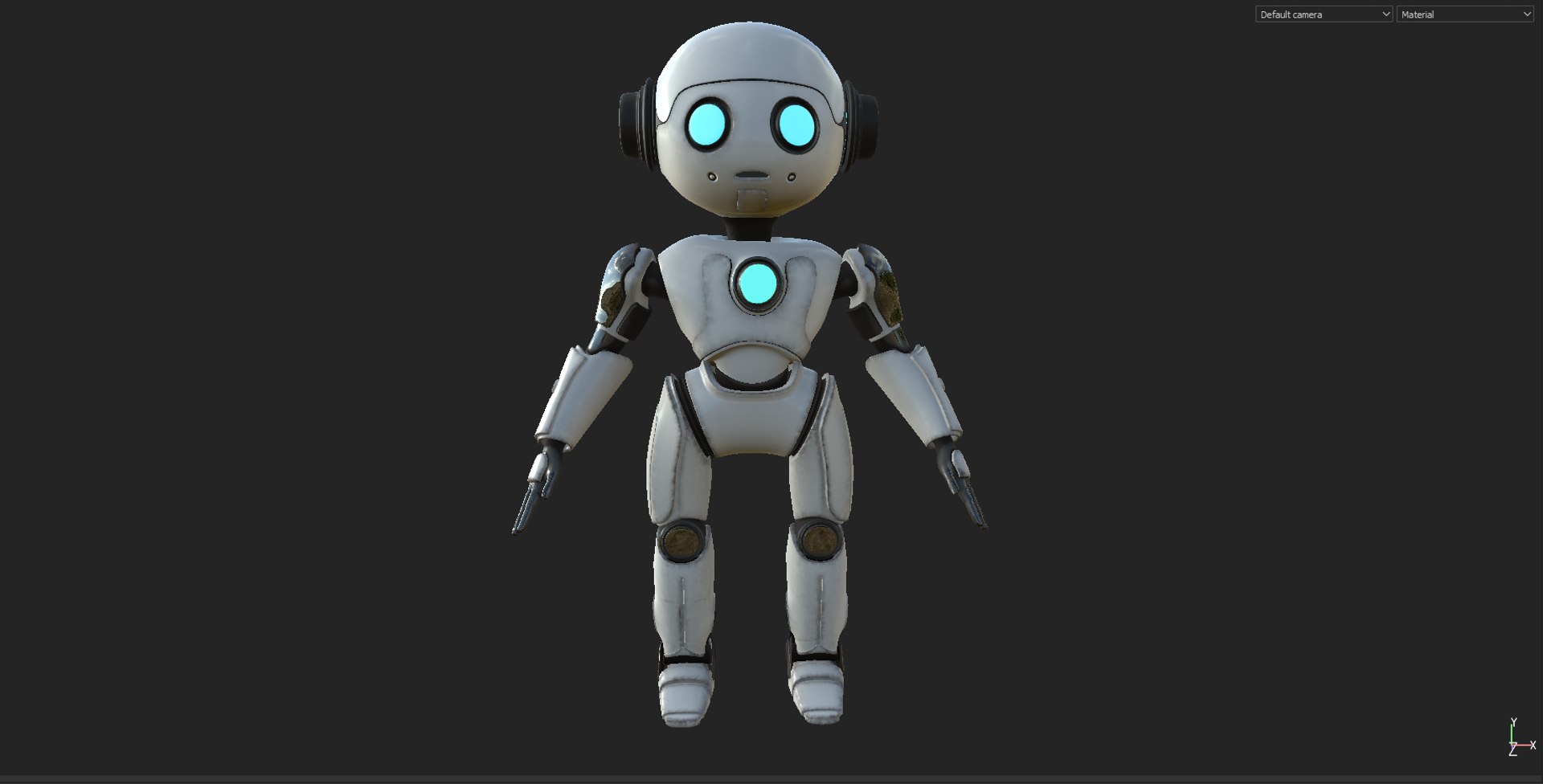 HUMANOID ROBOT 3D Model - TurboSquid 2354932