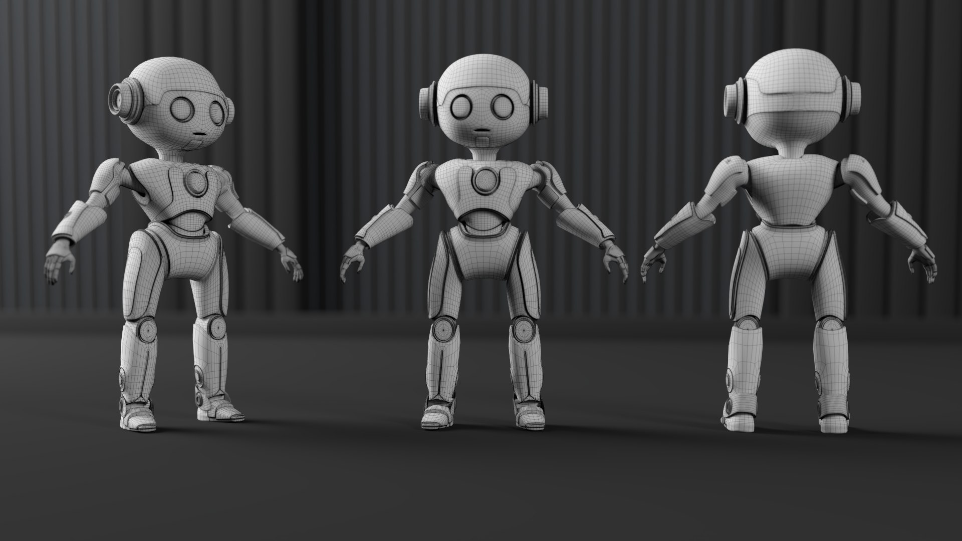 HUMANOID ROBOT 3D Model - TurboSquid 2354932