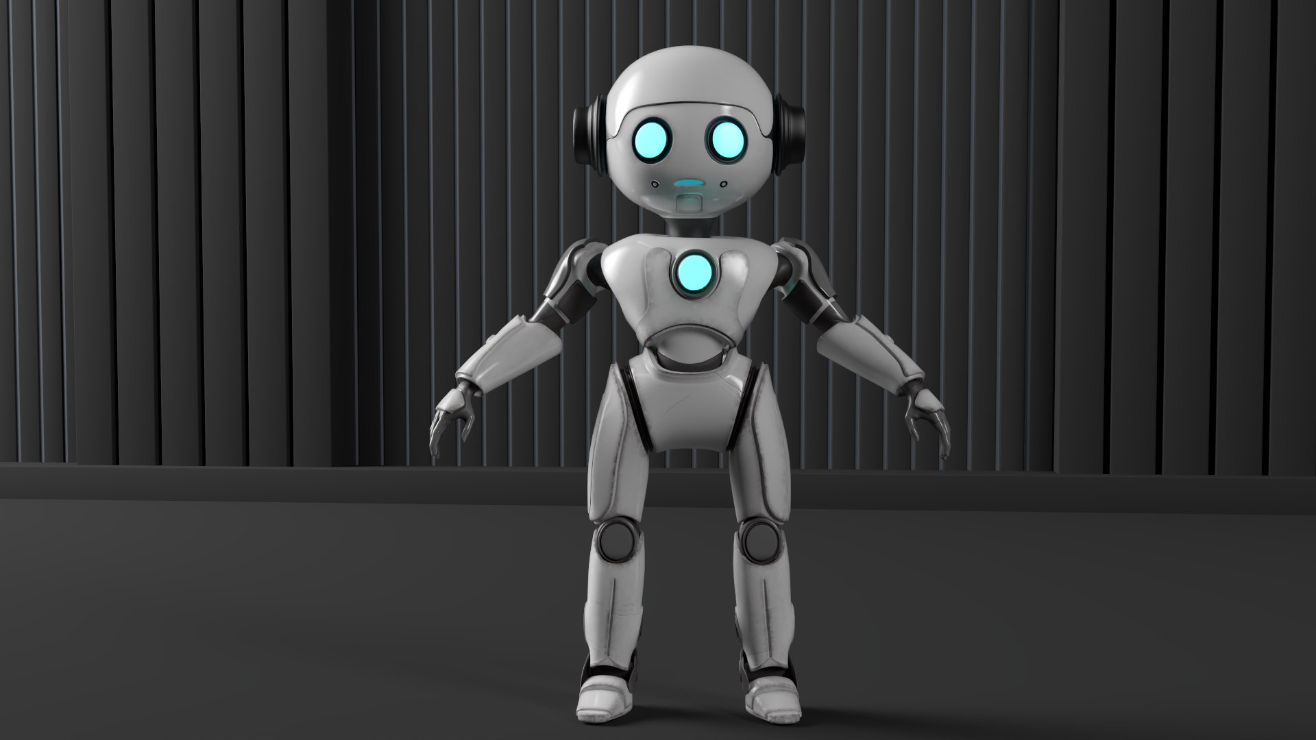 HUMANOID ROBOT 3D Model - TurboSquid 2354932