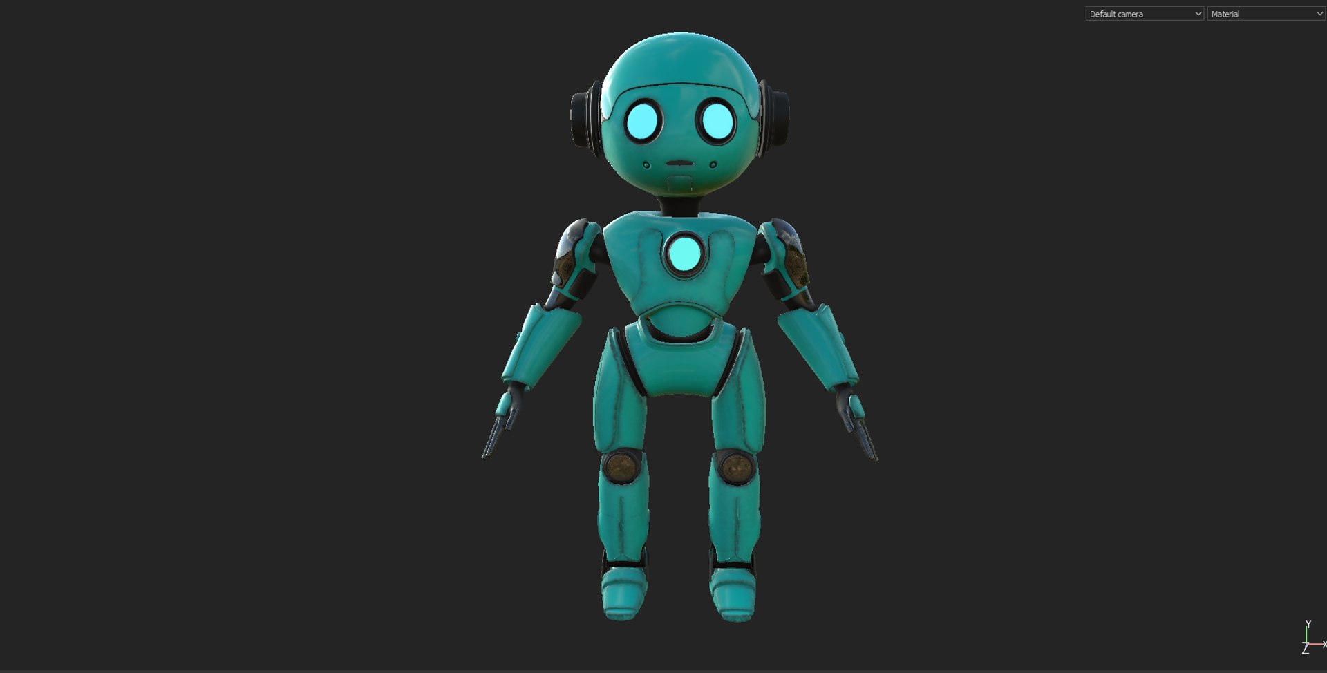 HUMANOID ROBOT 3D Model - TurboSquid 2354932