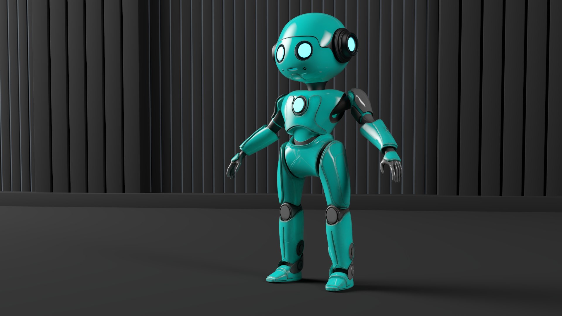 HUMANOID ROBOT 3D Model - TurboSquid 2354932