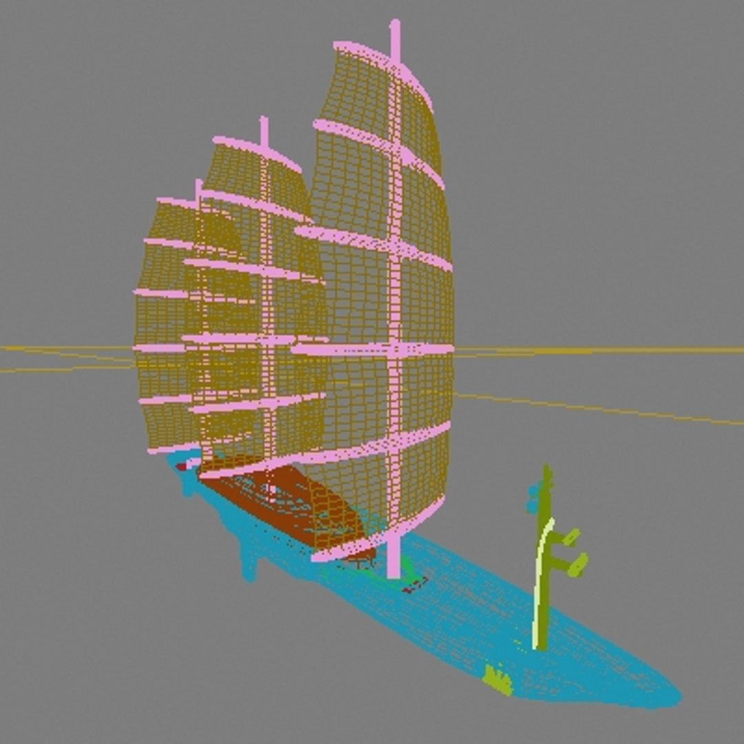 3d Model Mast Sailing Yacht