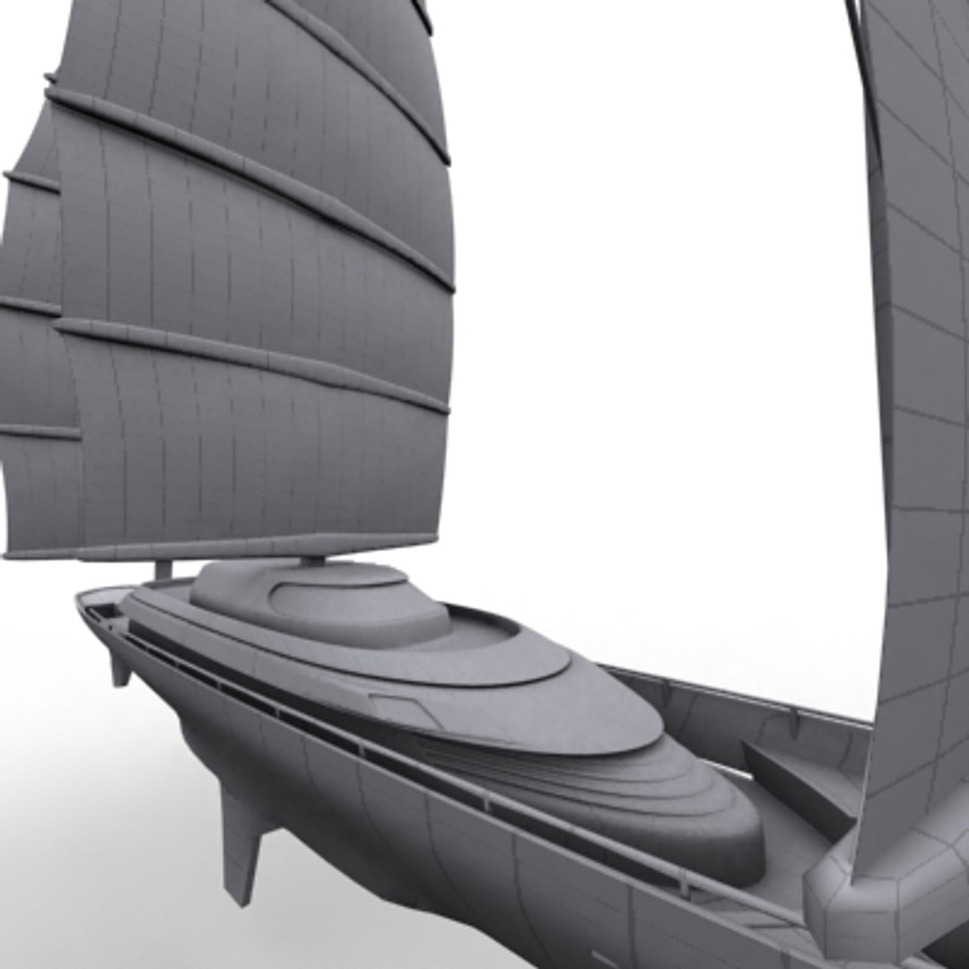 3d Model Mast Sailing Yacht