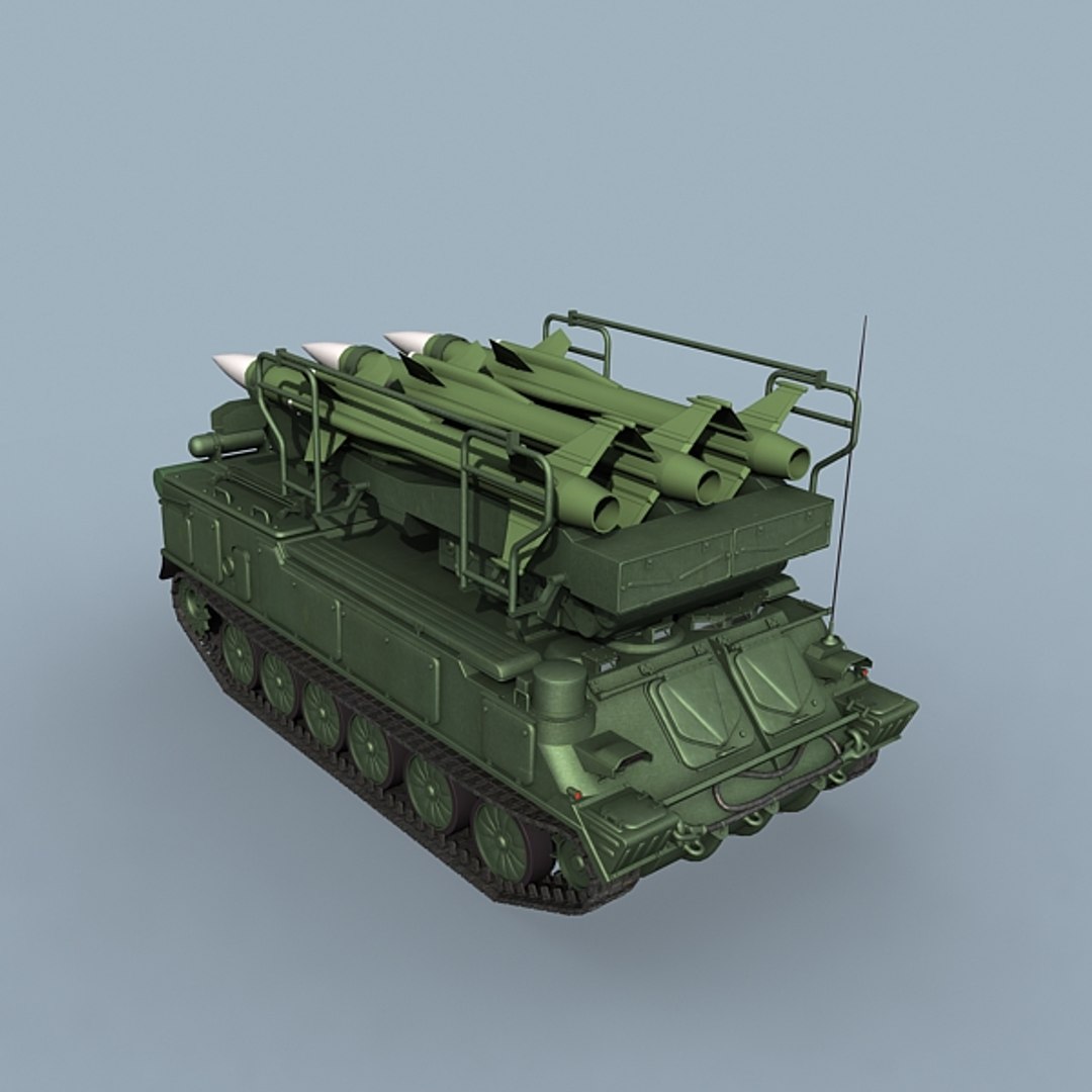 Soviet Gainful Sa-6 3d Model