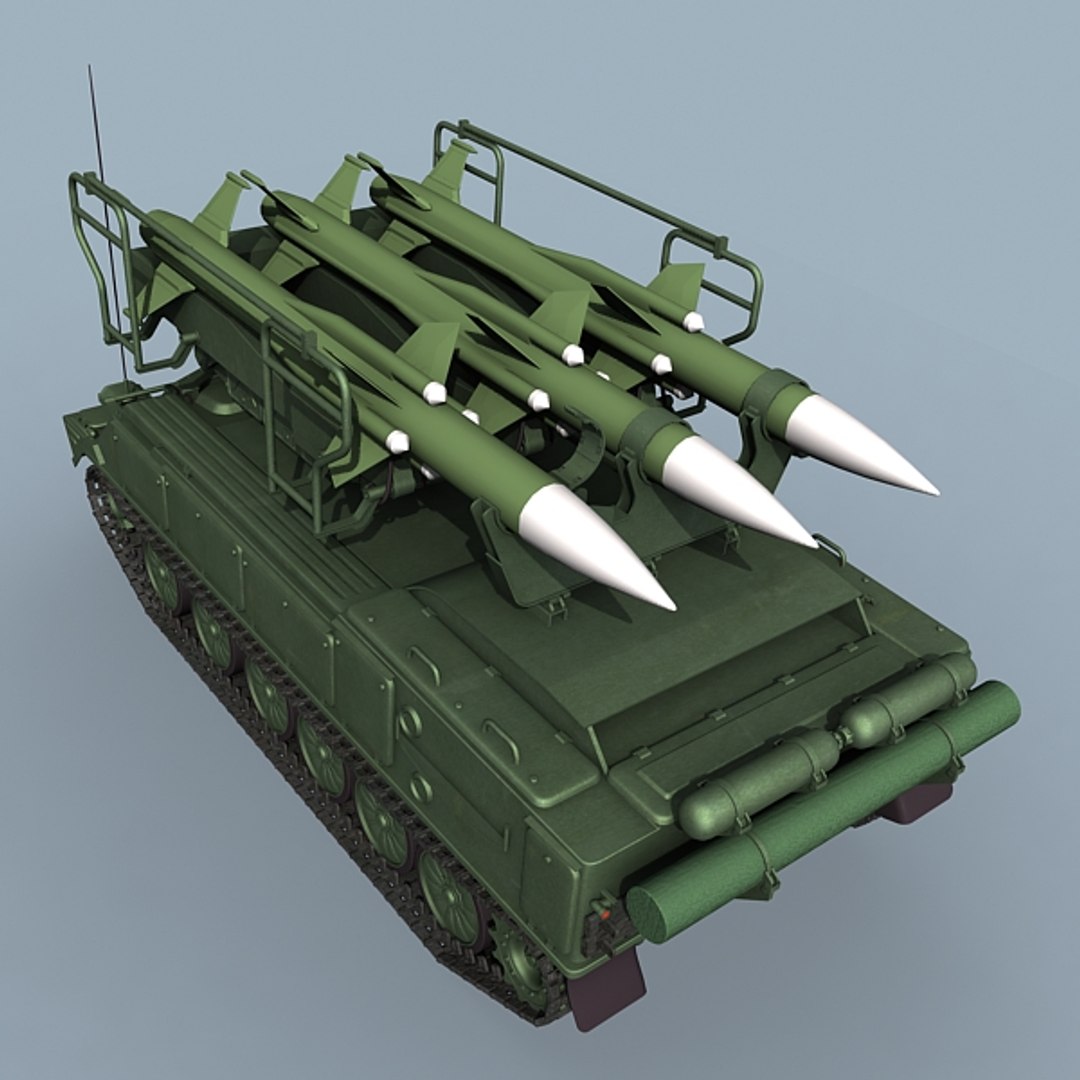 Soviet Gainful Sa-6 3d Model