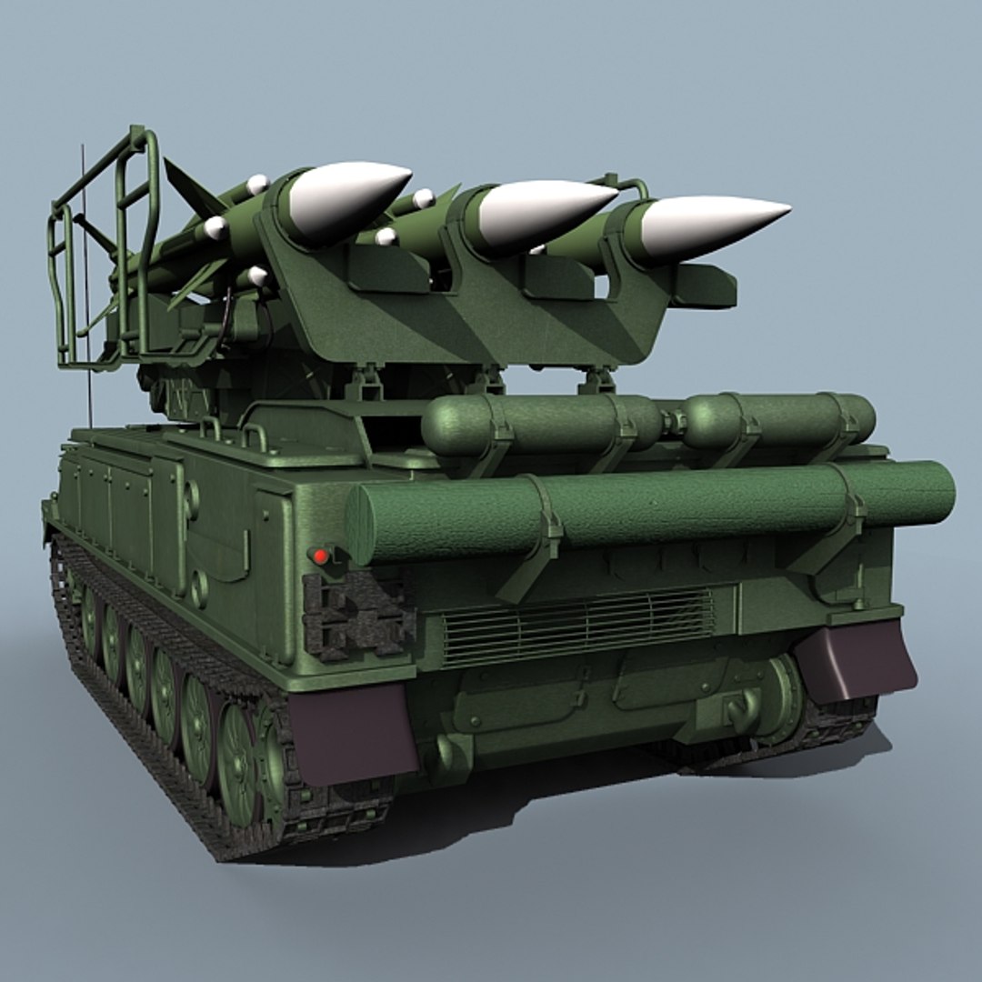Soviet Gainful Sa-6 3d Model