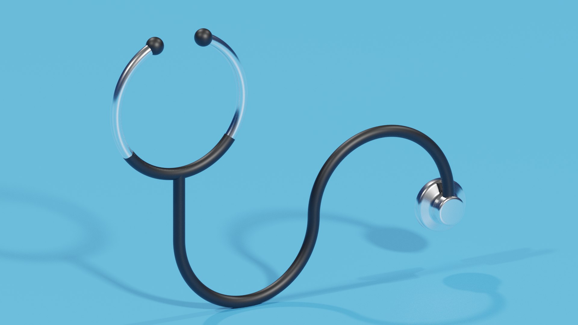 3D Cartoon Stethoscope - TurboSquid 2329223