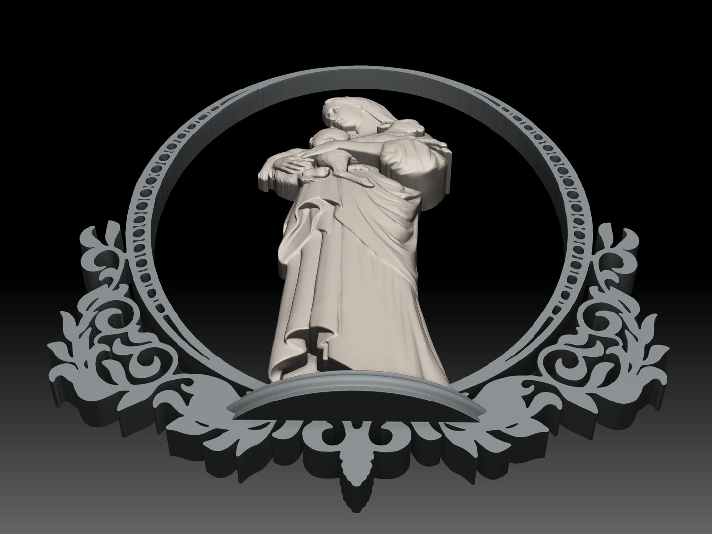 3D Virgin Mary - TurboSquid 1987894