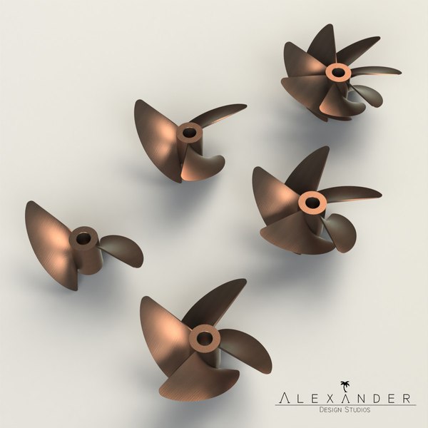 3d model apache helicopter propeller