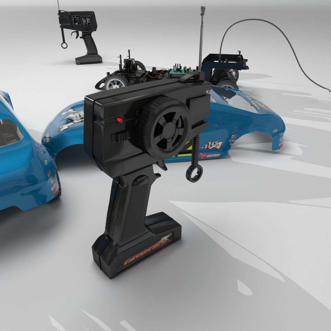 3d Aaa Powered Rc Car